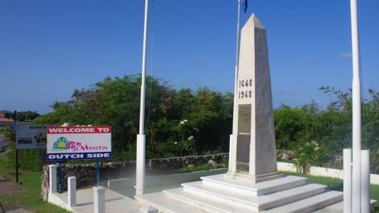 Monuments of the island of Sint Maarten / Saint Martin