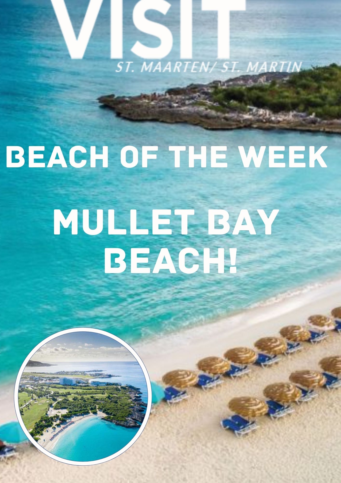 BEACH OF THE WEEK - MULLET BAY! | St. Maarten / St. Martin