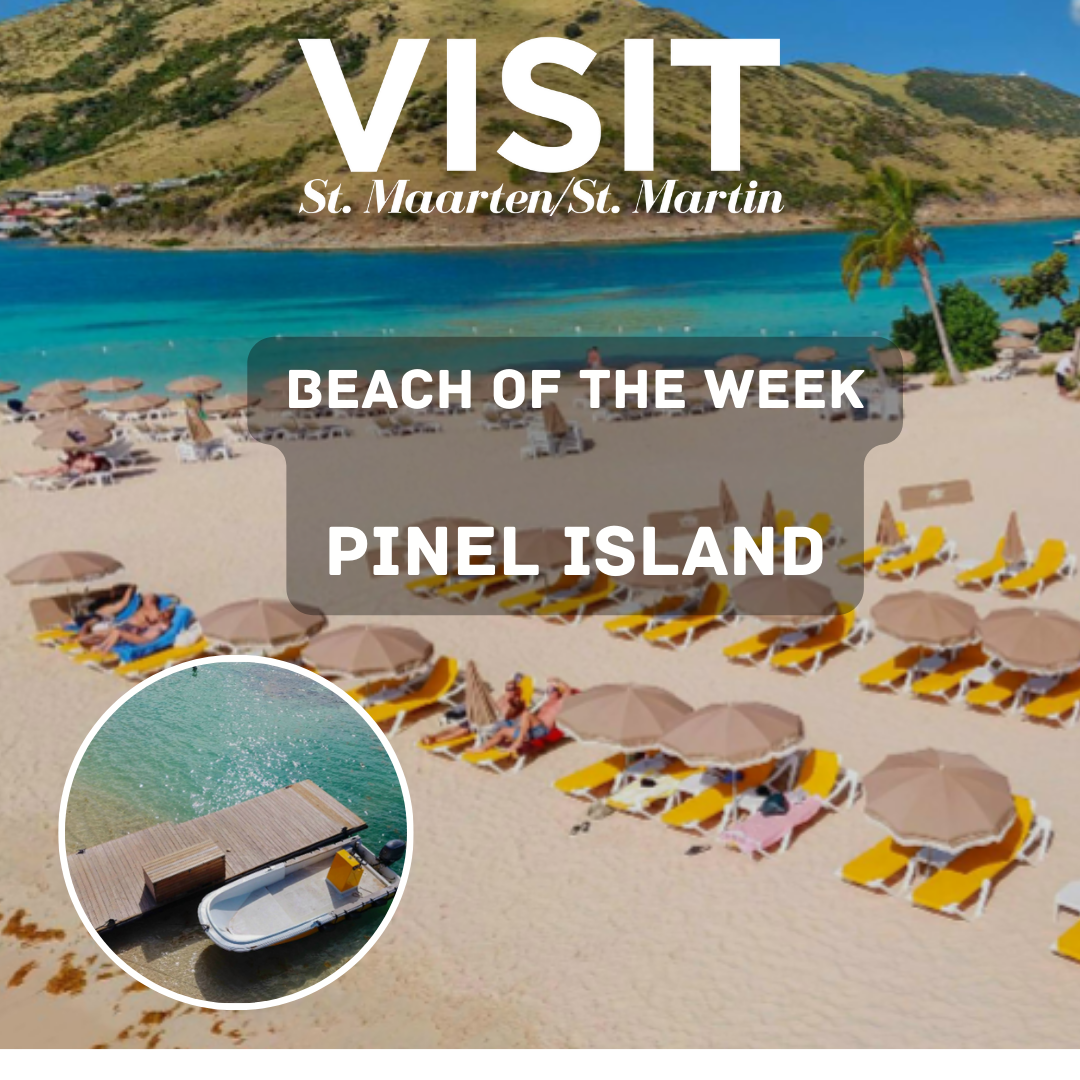 BEACH OF THE WEEK: PINEL ISLAND! | St. Maarten / St. Martin