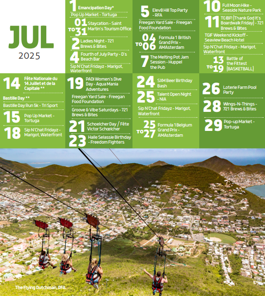 St. Maarten Events Calendar 2025 – Annual Events & Festivals Guide