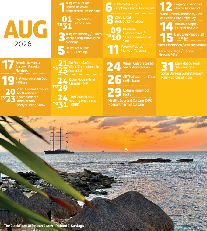 St. Maarten Events Calendar 2025 – Annual Events & Festivals Guide