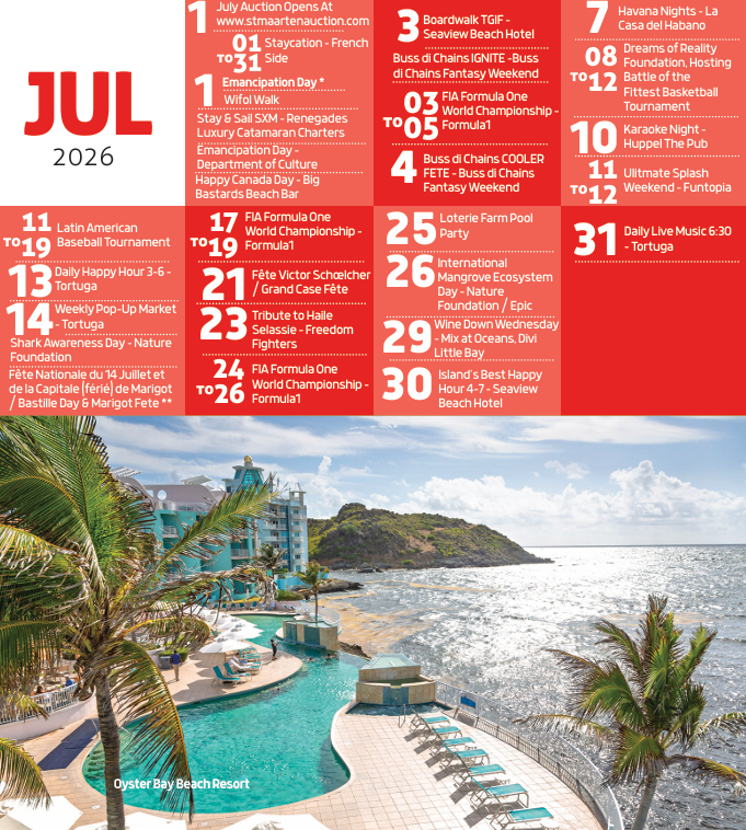St. Maarten Events Calendar 2025 – Annual Events & Festivals Guide